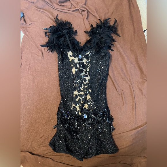 Glamour Costumes | Other | Glamour Costumes Black Dance Costume Adult ...